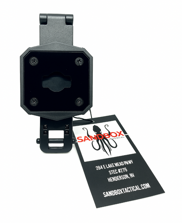 Sandbox Tactical Single Molle Cam Mount designed for Axon Taser body c ...